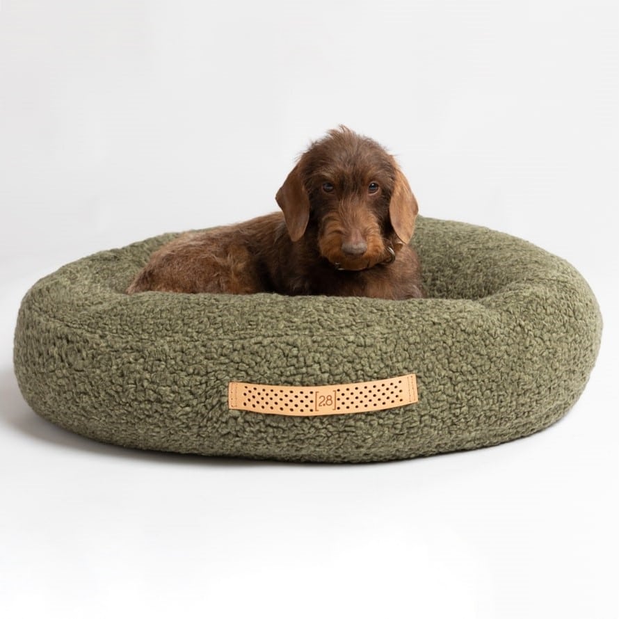 Pouf en laine bouclée pour chien - FULVIO